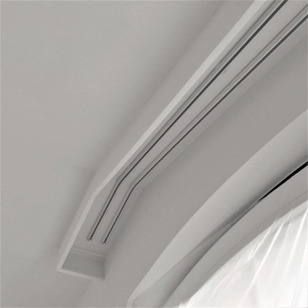 Szyny gięte, karnisze elektryczne Somfy, montaż | Elektryczne.eu